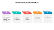 Use This Downward Communication PowerPoint Presentation