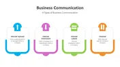Explore This Business Communication PowerPoint Presentation