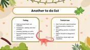 Dinosaur Weekly Planner For Elementary Presentation