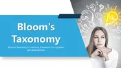 About The Blooms Taxonomy PowerPoint Presentation