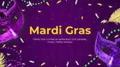 About This Colorful Mardi Gras PowerPoint Presentation