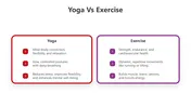 Differentiate Yoga Vs Exercise PowerPoint Presentation