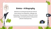 Famous Person Biography Theme For Elementary Presentation