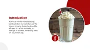 National Vanilla Milkshake Day PowerPoint Presentation