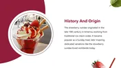 National Strawberry Sundae Day PowerPoint Presentation