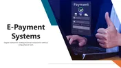 Download This E Payment Systems PowerPoint Presentation