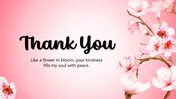 The Bloom Style Thank You PowerPoint Presentation