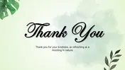 Explore This Nature Theme Gratitude PPT And Google Slides