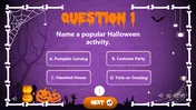 Halloween Family Feud Party Game PowerPoint Presentation