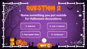 Halloween Family Feud Party Game PowerPoint Presentation