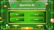 St Patricks Day Family Feud PowerPoint Presentation