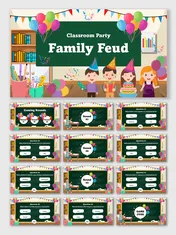 Classroom Family Feud Game PowerPoint Presentation