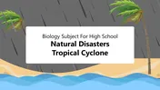 High School Natural Disasters Tropical Cyclone PowerPoint