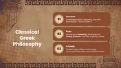The Ancient Greek Philosophy Lesson For High School PPT