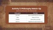The Ancient Greek Philosophy Lesson For High School PPT