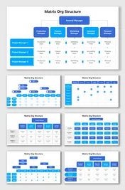 Matrix Structure Organizational Structure Presentation
