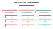 Explore This Functional Chart Of Organization PowerPoint