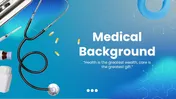 The Background For Medical PowerPoint Presentation
