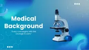 The Background For Medical PowerPoint Presentation