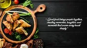 Food Background Images For PowerPoint Presentation