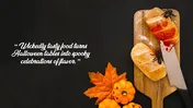 Halloween Food Background PowerPoint Presentation