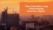 Construction Industry Background PowerPoint Presentation