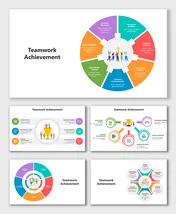 Teamwork Achievement Presentation And Canva Template