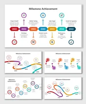 Get Milestone Achievement PowerPoint And Google Slides