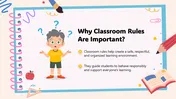 Classroom Rules For Back To School PowerPoint Presentation