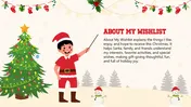 Editable Christmas Wishlist PowerPoint Presentation