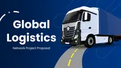 Download This Global Logistics Network Project Proposal PPT