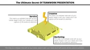 Eye-Catching Teamwork Presentation Slides Template