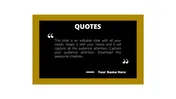 Quote PowerPoint Presentations Template and Google Slides