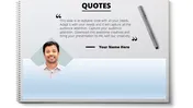Get Simple PowerPoint Quote Template Download Presentation