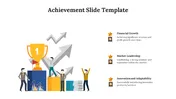 Download this free Achievement Slide template & Google slides