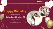 Happy Birthday PPT Presentation Template and Google Slides