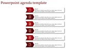 Index Presentation Template PowerPoint Google Slides