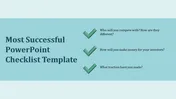 PowerPoint Checklist Template and Google Slides Presentation