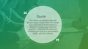 Awesome Motivational Quotes PPT Free Download Slide