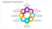 Multi-Color Infographic Tree Template PowerPoint Slide
