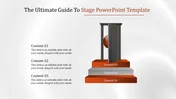 Concise Stage PPT Presentation Template and Google Slides