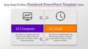 Try Now Free Digital Notebook Template Presentation Slide