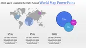 Creative World Map For PowerPoint Free Download