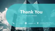 Beautiful Thank You PowerPoint Template and Google Slides