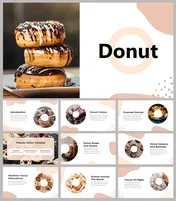 Explore Donut PowerPoint Template And Google Slides Themes