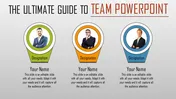Our Team PowerPoint Template For Presentation Slide