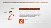 Multicolor Rocket Launched PowerPoint Template Designs