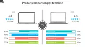 Compare Two Process PowerPoint Template and Google Slides