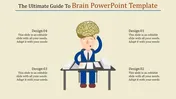 Creative Brain PPT Template Presentation and Google Slides