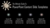 Stunning Content PowerPoint Template Presentation Slide